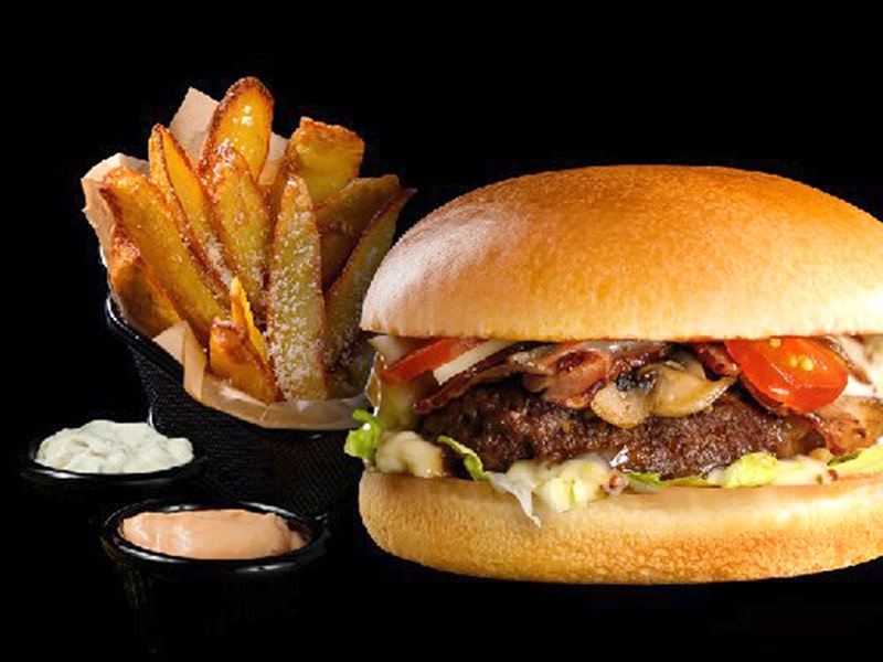 LUCA Supreme Burger Menu